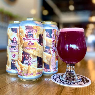 Marionberry Pie Sour Beer - Fifth Ward Brewing