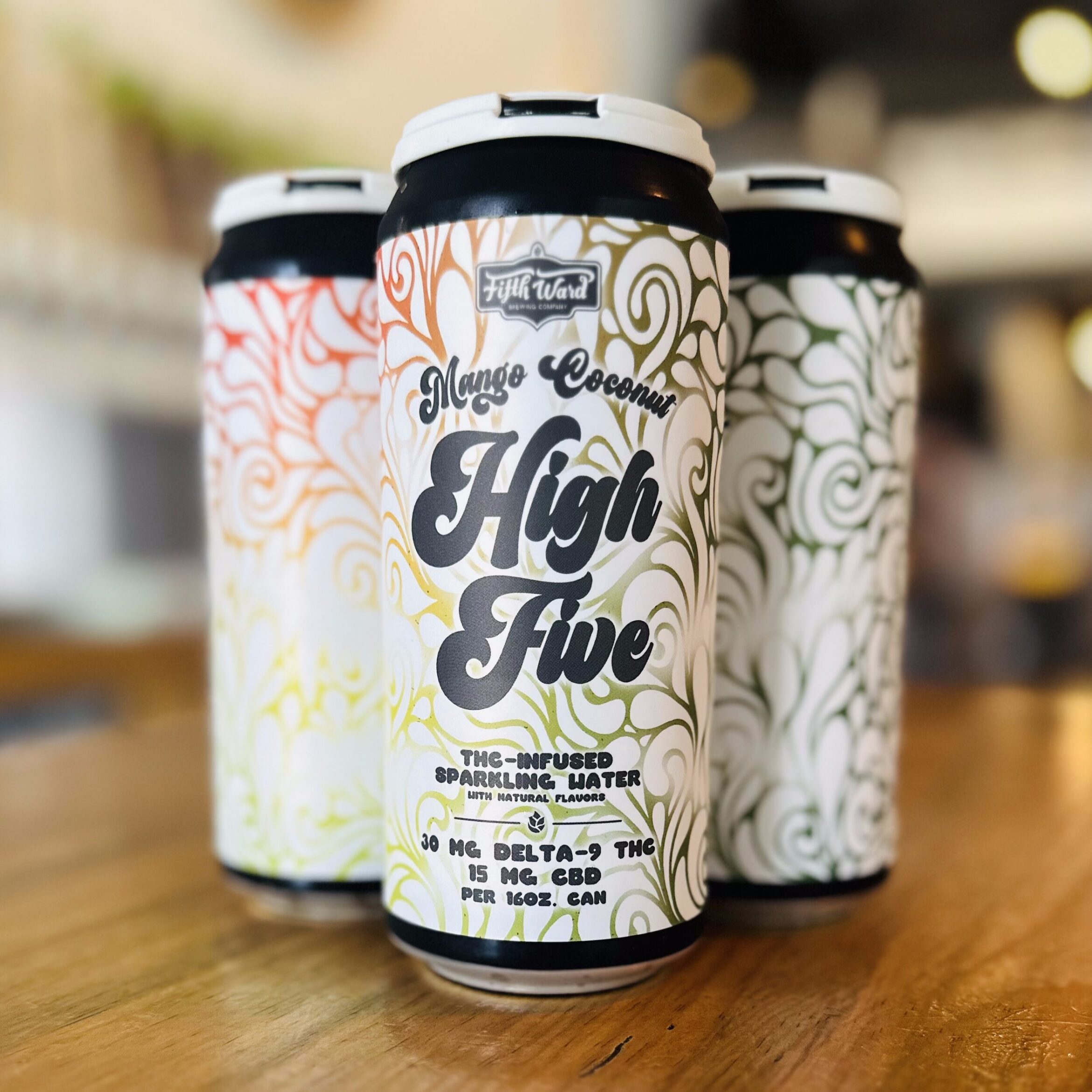 Mango Coconut High Five Sparkling Water